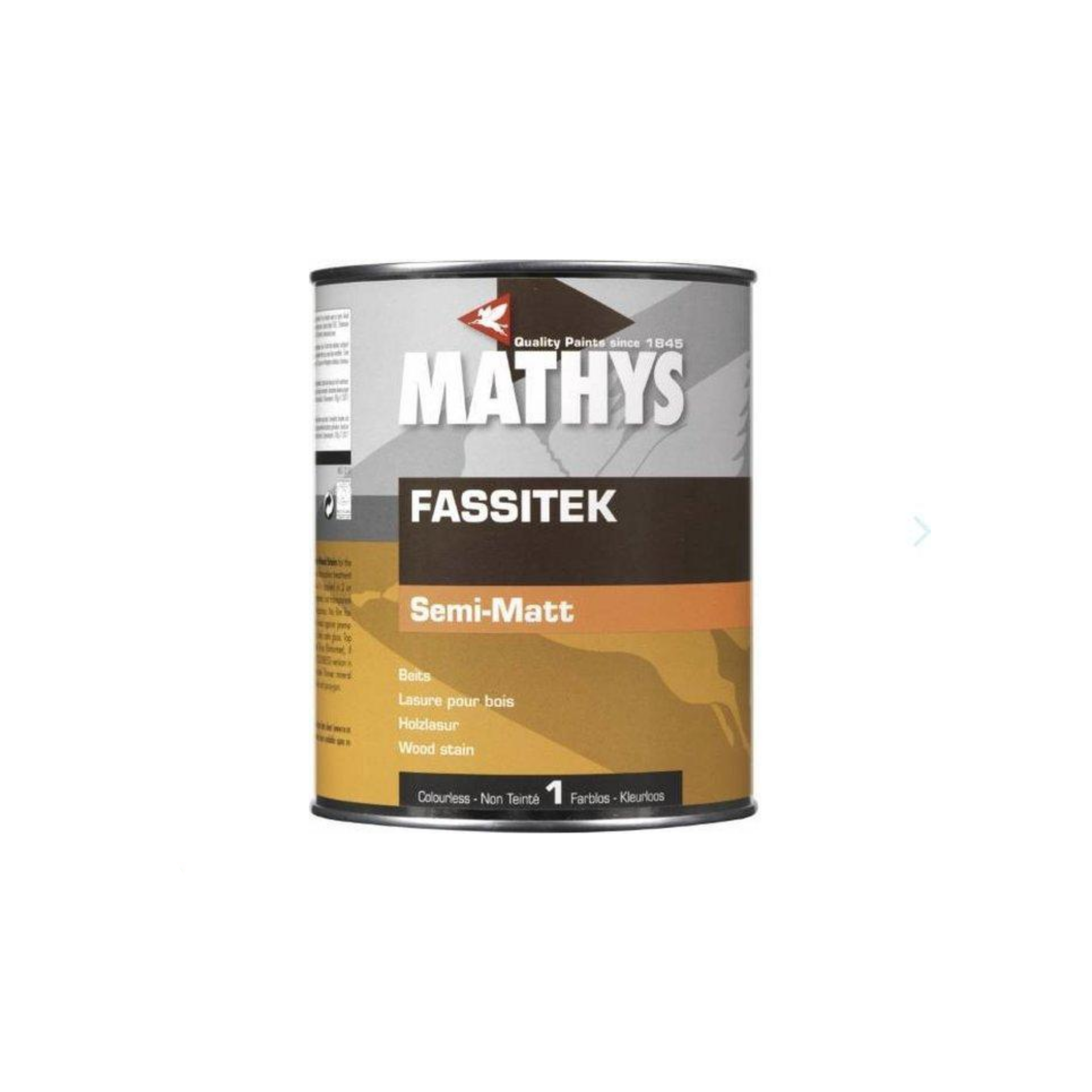 Mathys fassitek semi mat Beits "Gouden eik" 1l
